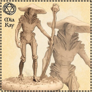 Myconid Druid Mia Kay Cursed Forest Collection RESIN - Etsy