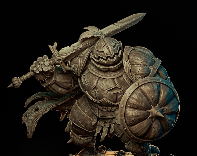 Pumpkin Knight | the Witch Guild | Fey | RESIN | Fantasy | Horror | RPG ...