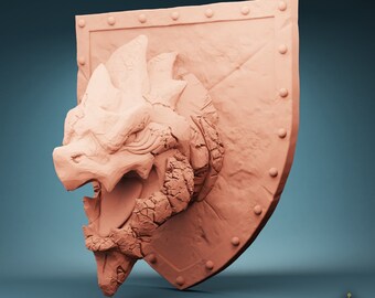 Dragon Wall Mount - Etsy