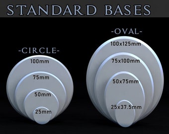 Mini Dnd Bases - Etsy