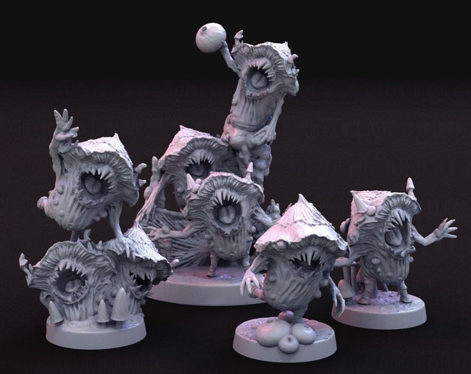 Myconid Spuds | Mini Monster Mayhem | RESIN | Fantasy | Dnd | RPG ...