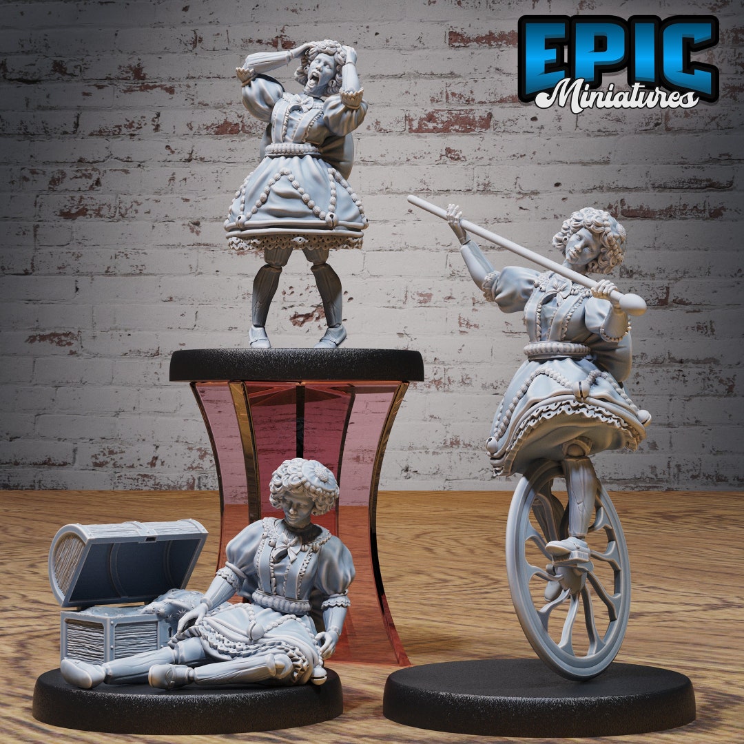 Living Doll Epic Miniatures Nightsky Carnival RESIN Fantasy Dnd RPG ...