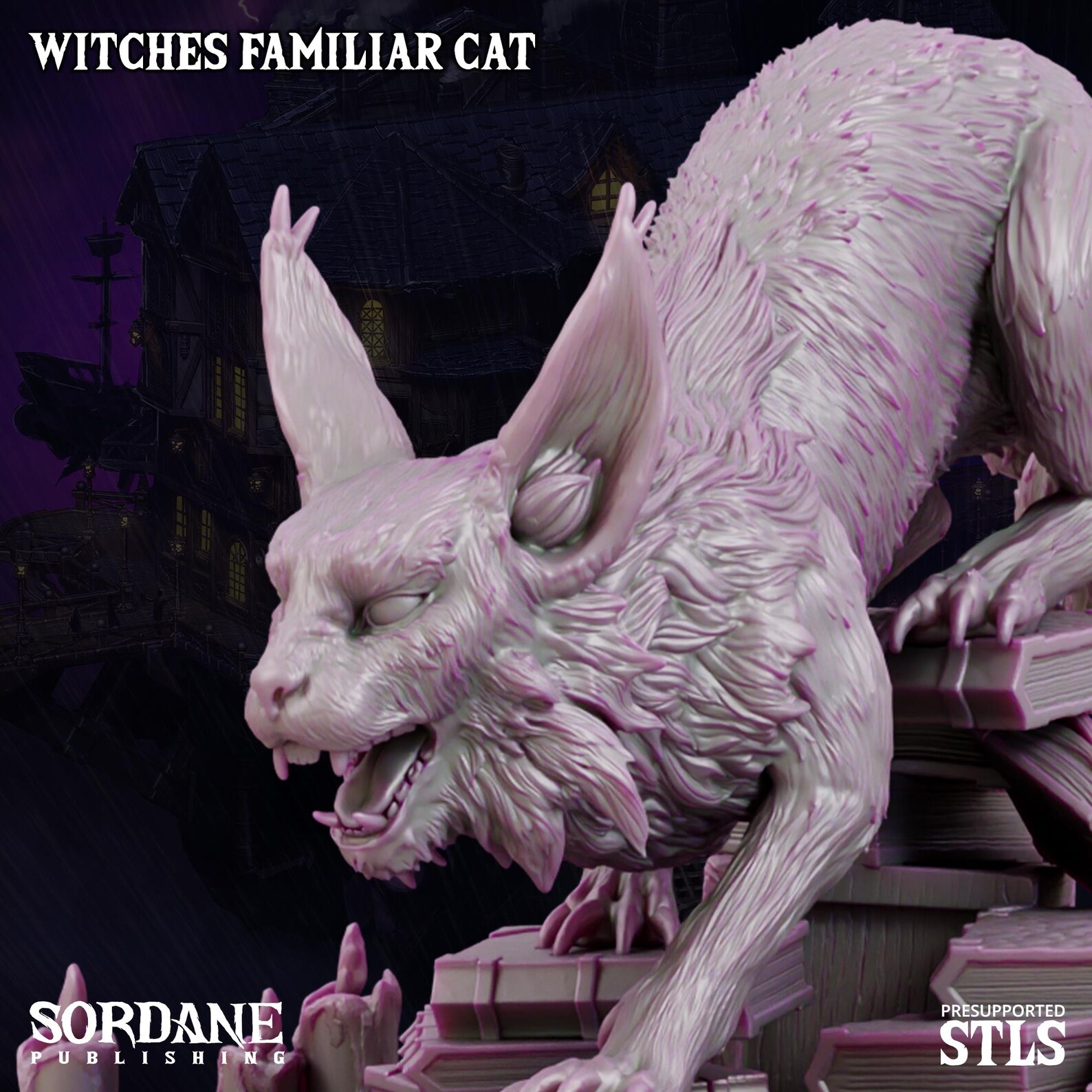 Witches Familiar - Cats | Sordane Publishing | Witch Coven | Resin ...