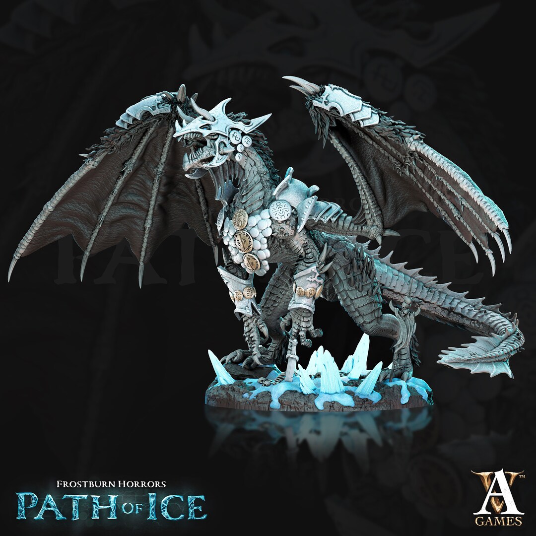 Valkoinen - Blizzard Dragon | Archvillain Games | Frostburn Horrors ...