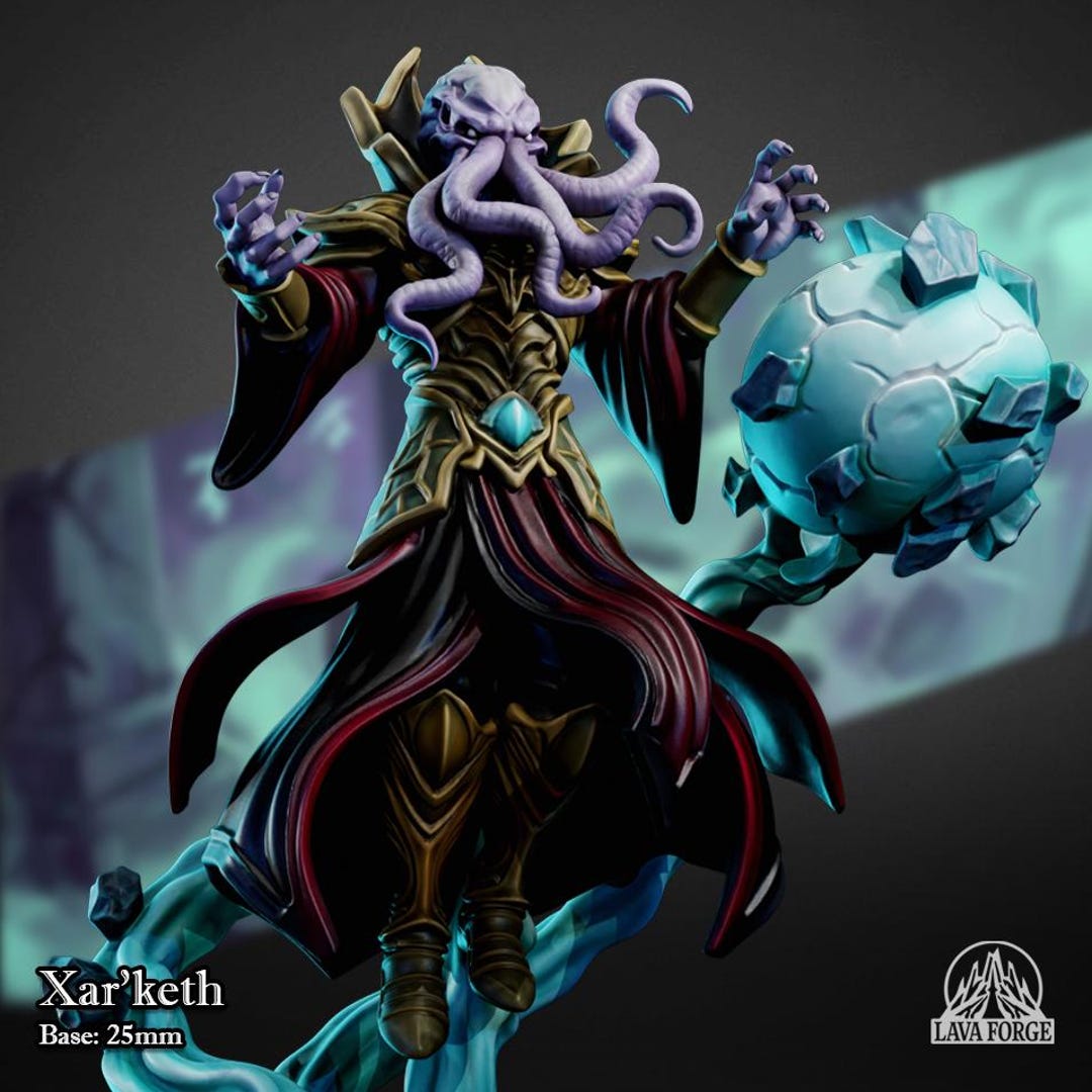 Xar'keth | Lava Forge | Masters of the Mind | Fantasy | Horror ...