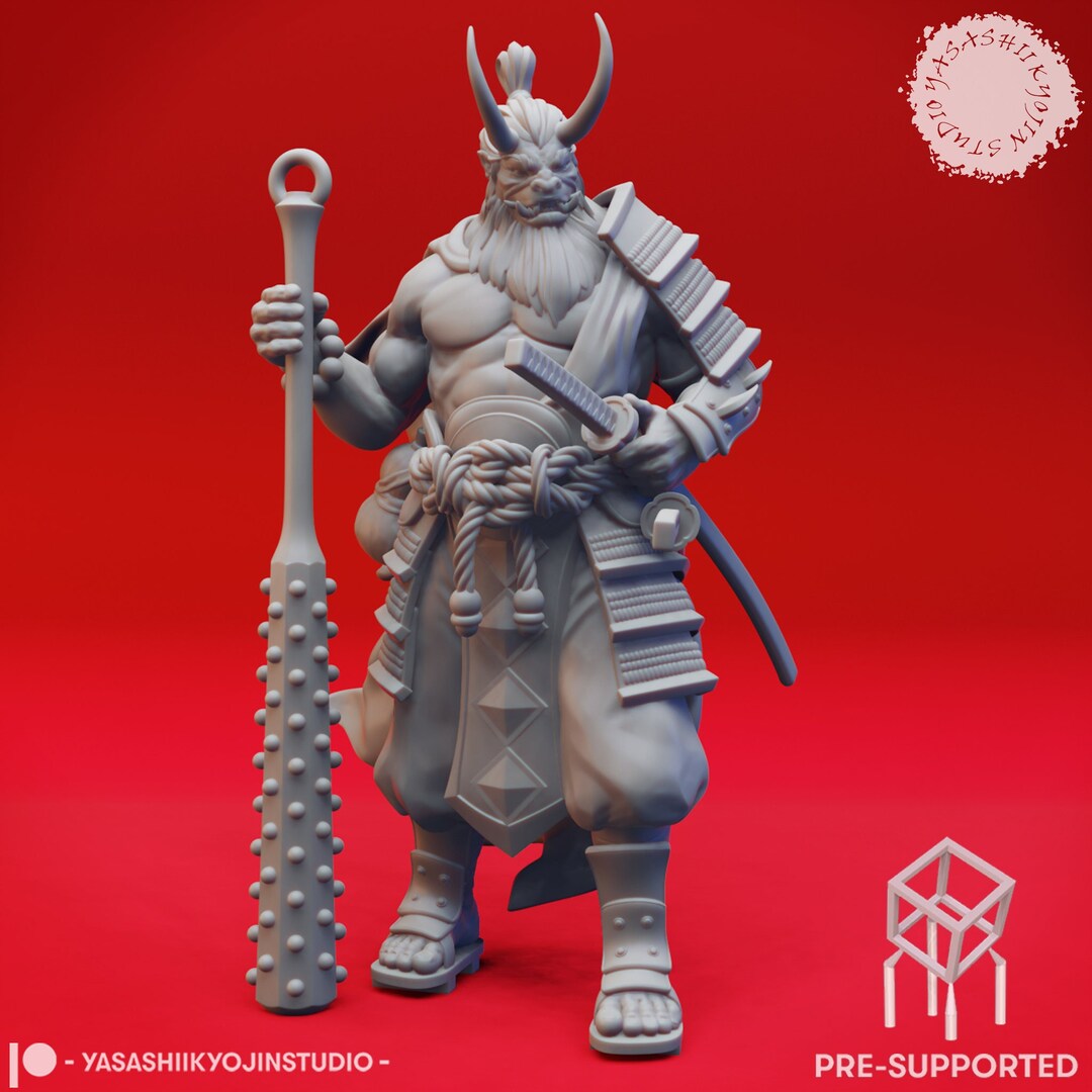 Oni Champion Yasashii Kyojin Studio Oni's Fantasy Dnd RPG Tabletop ...