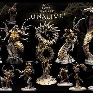 Undead Centaur Mini Monster Mayhem Dead, Gone, Expired...unalive RESIN ...
