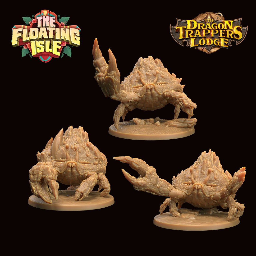 Crabs | Dragon Trappers Lodge | the Floating Isle | RESIN | Fantasy ...