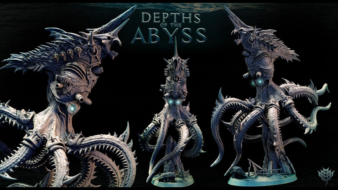 Devious Kraken | Mini Monster Mayhem | Depths of the Abyss II | RESIN ...