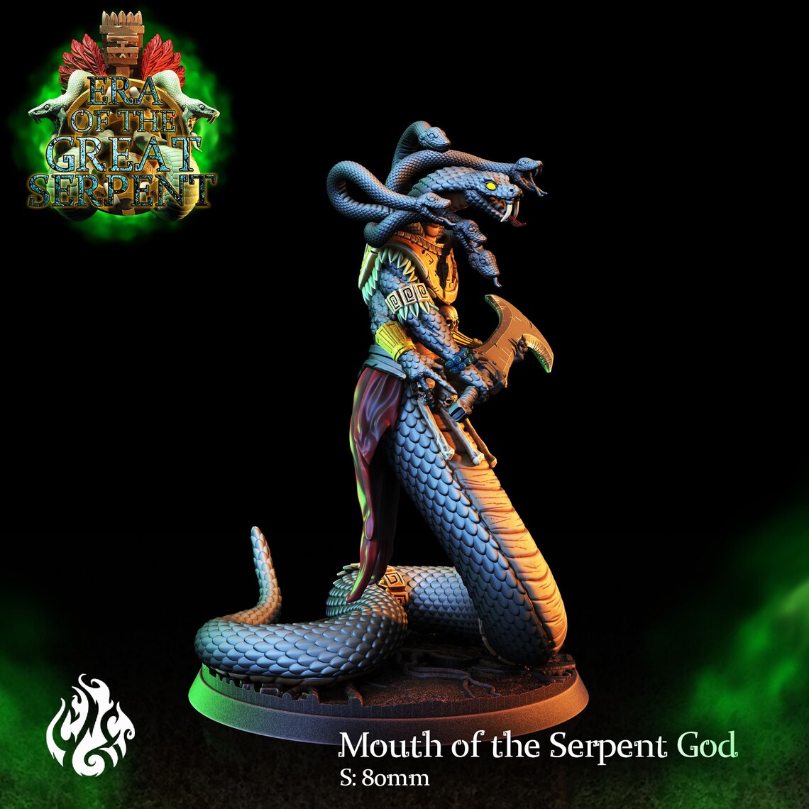 Mouth of the Serpent God Crippled God Foundry Era of the - Etsy