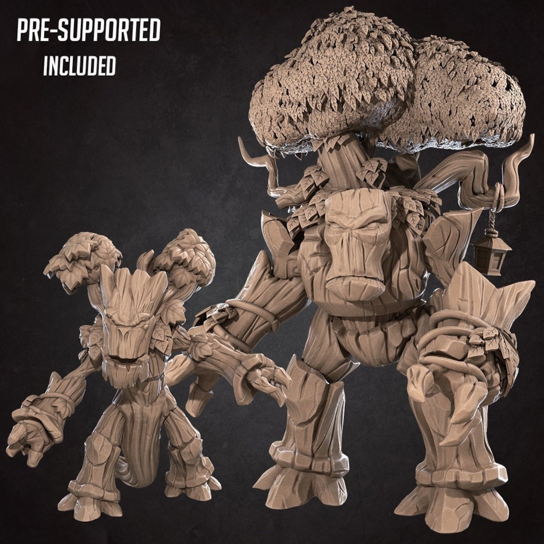Treants | Bite the Bullet | Night Elves | RESIN | Fantasy | Dnd | RPG ...