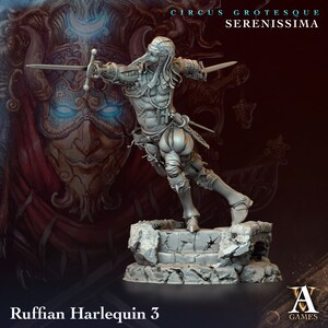 Ruffian Harlequin | Archvillain Games | Circus Grotesque - Serenissima ...