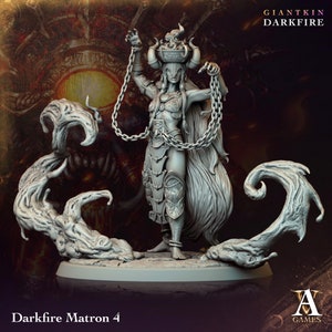 Darkfire Matron | Archvillain Games | Giantkin - Darkfire | RESIN ...
