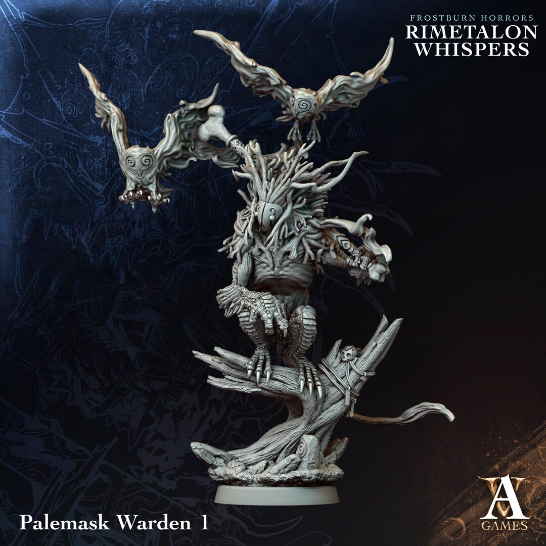 Palemask Warden | Archvillain Games | Frostburn Horrors - Rimetalon ...