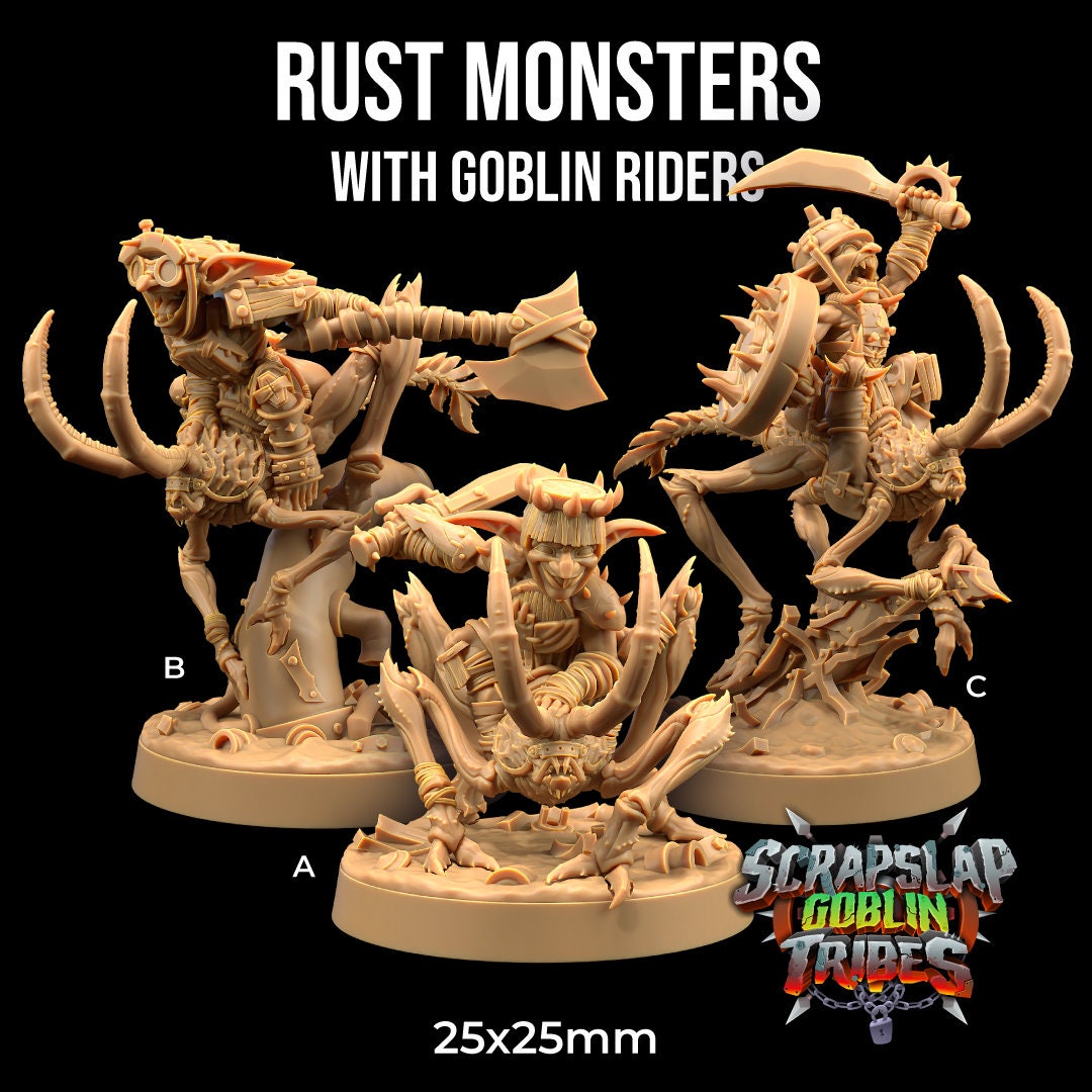 Rust Monsters | Dragon Trappers Lodge | Scrap Slap Goblin | RESIN ...