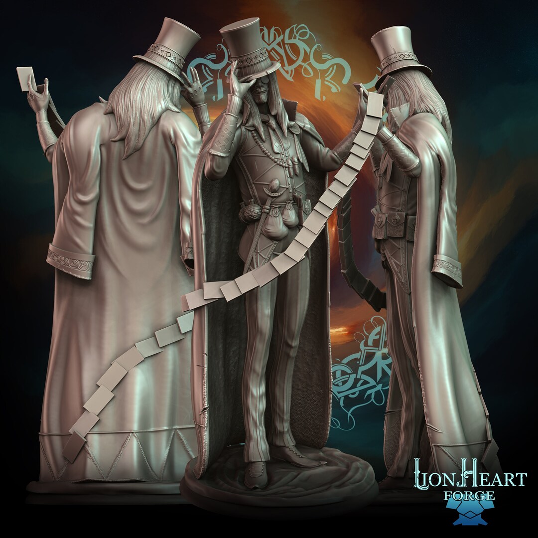 Cartomancer Steffano Lion Heart Forge Arther Academy Fantasy Dnd RPG ...