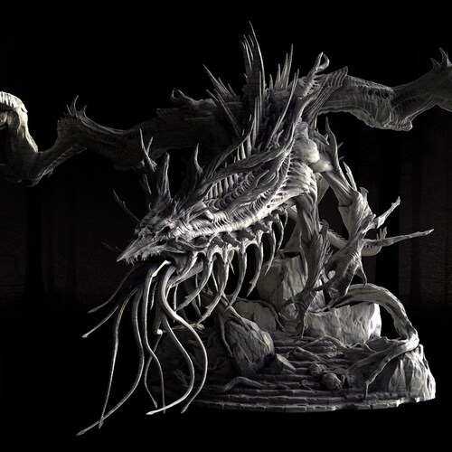 Master Wendigo Mini Monster Mayhem Nightmare Fuel RESIN - Etsy