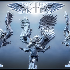 Winged Girallon | Mini Monster Mayhem | Myths of the Sky | RESIN ...