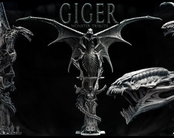 Xeno Mistress Giger: Monster Tribute by Mini Monster Mayhem Resin ...