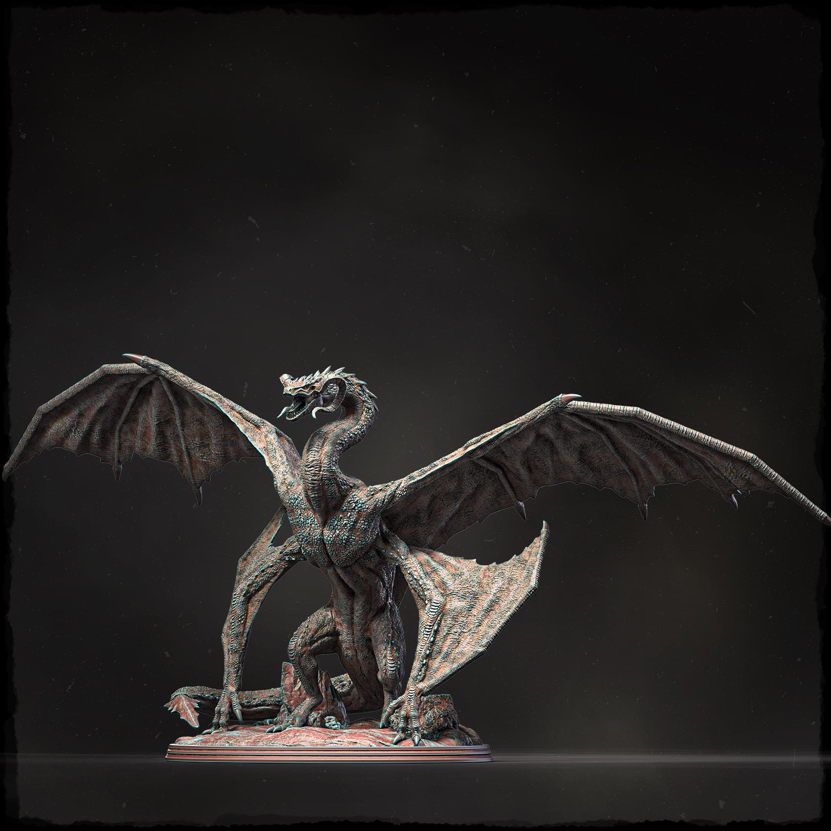Vaelyxion, the Skyfather | Evox Arts | Dragons of the World Pt 6 ...