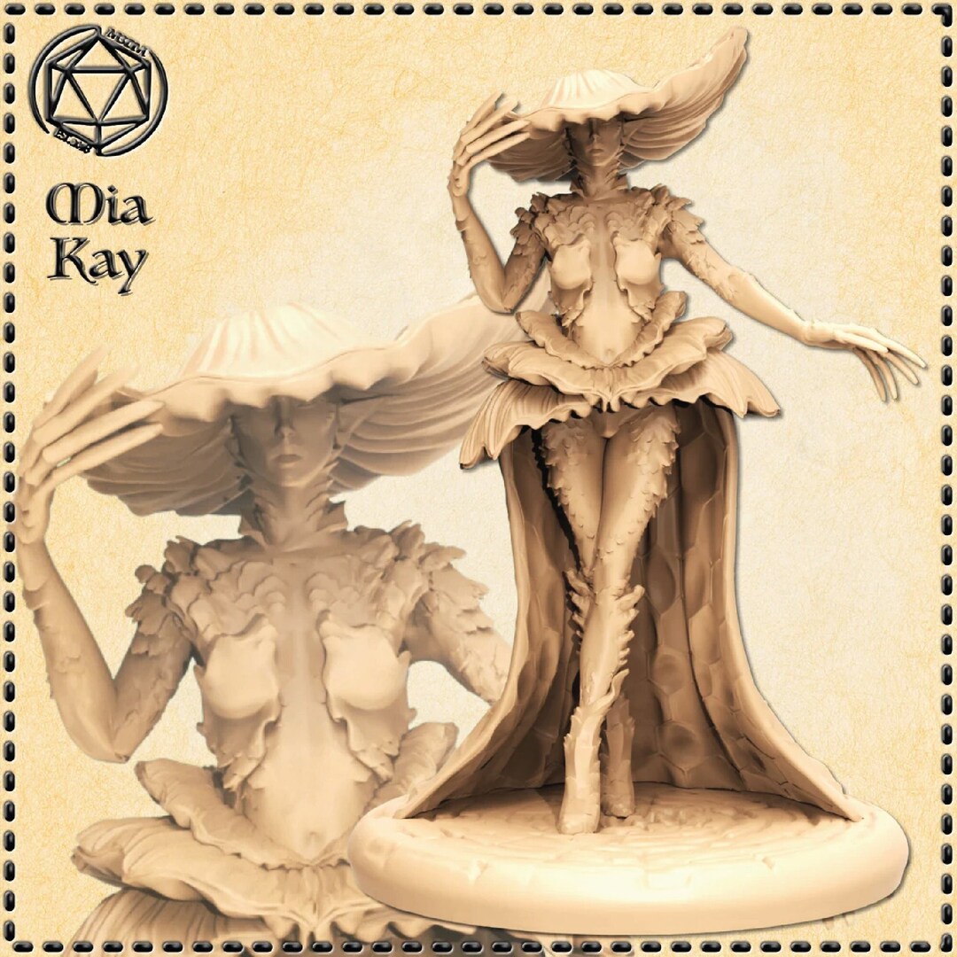 Myconid Queen | Mia Kay | Cursed Forest Collection | RESIN | Fantasy ...