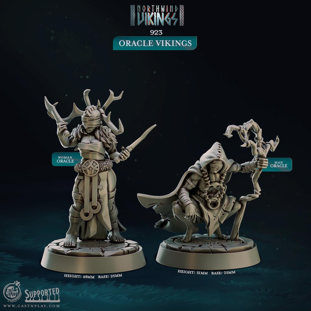 Oracle Vikings | Cast N Play | Northwind Vikings | Npcs | RESIN ...