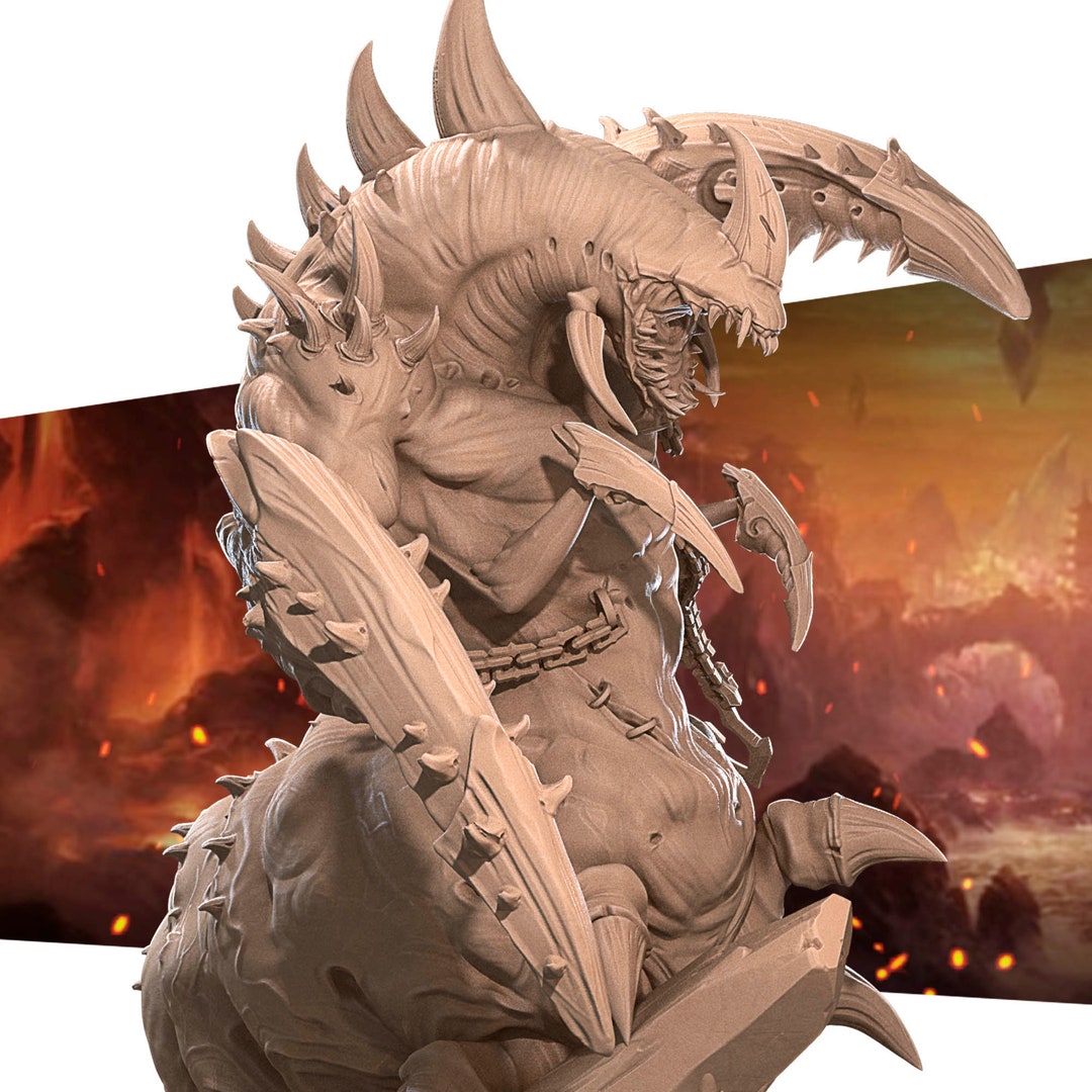 Lord of Pain | Bite the Bullet | Bullet Hell: Demons | RESIN | Fantasy ...