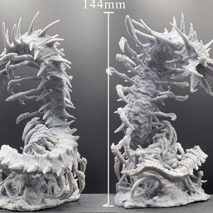 Remorhaz Mini Monster Mayhem Frozen Wastelands RESIN Fantasy Dnd RPG ...