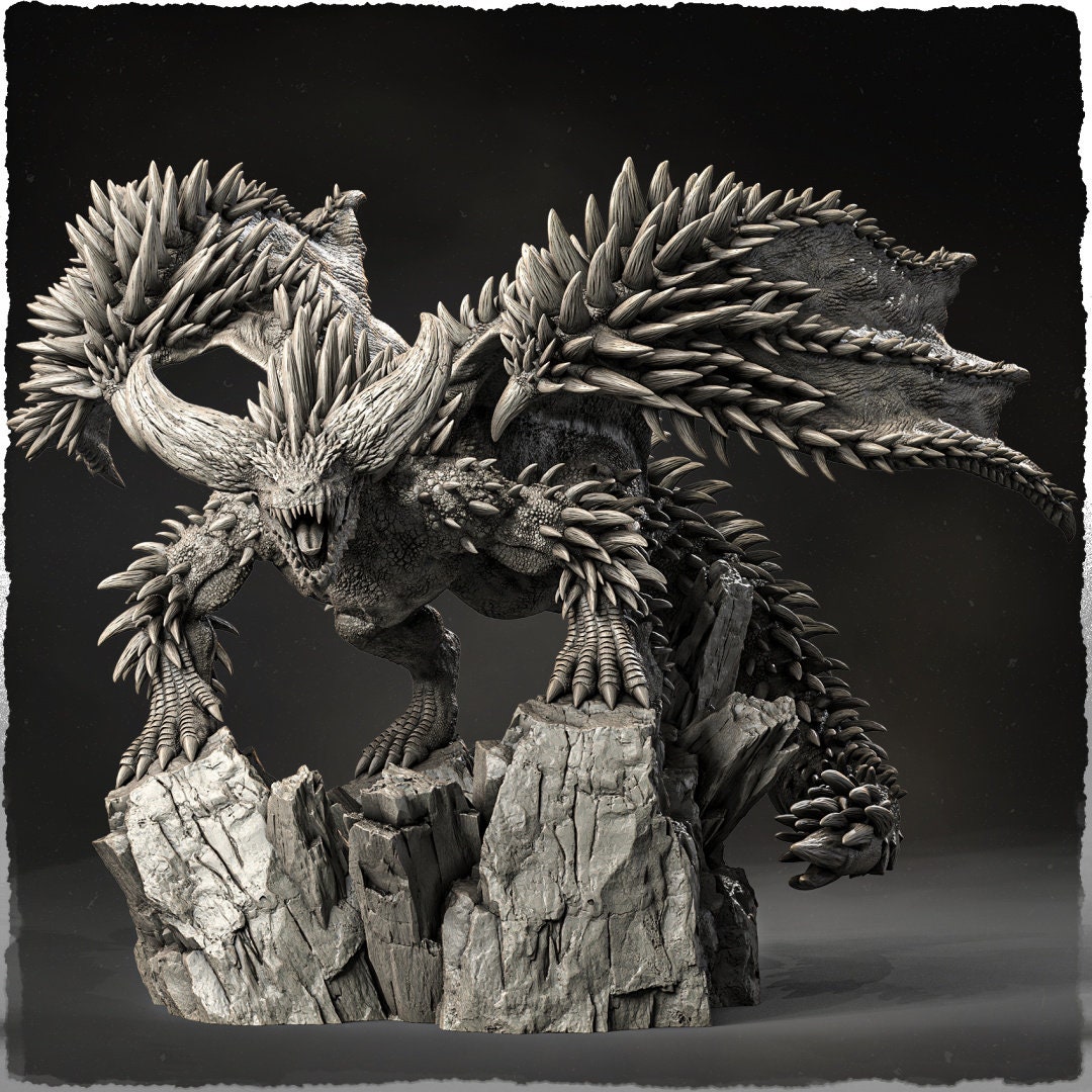 Nethermaw, the Dragon Eater | Evox Arts | Hunters Guild | RESIN ...