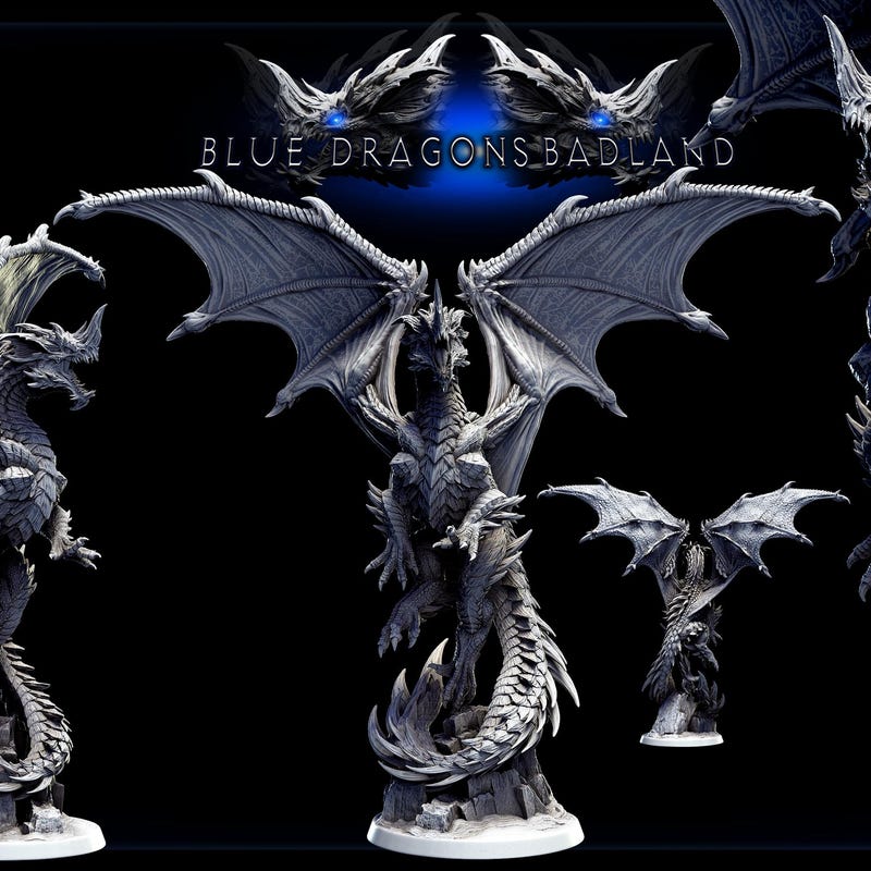 Dragon Miniature - Etsy