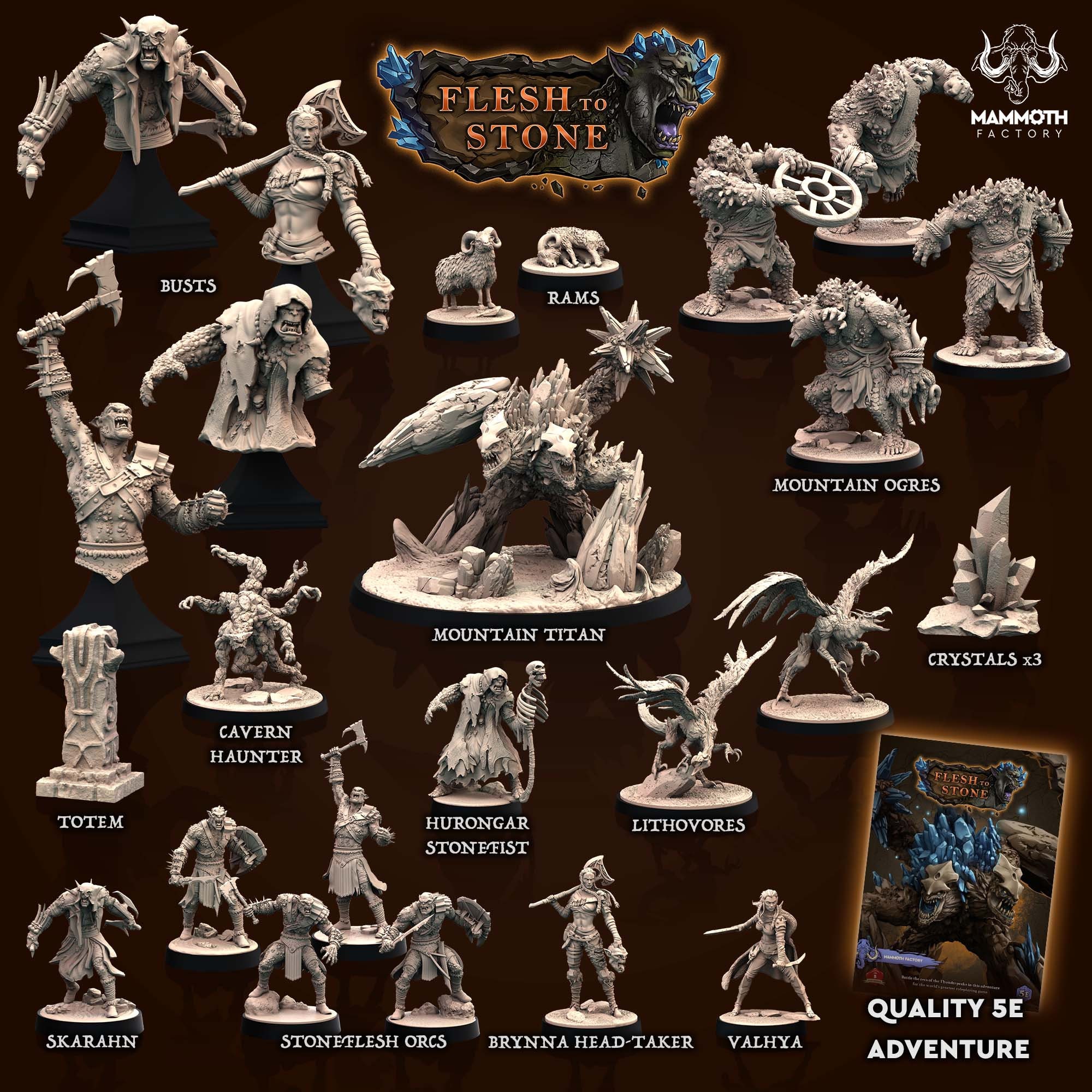 Flesh to Stone Character Models | Mammoth Factory | Flesh to Stone ...