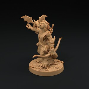 Aela Greenscale Dragon Trappers Lodge Dragons 101 RESIN Fantasy Dnd RPG ...