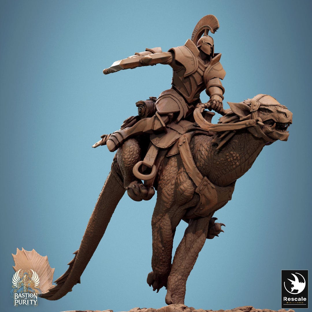 Solaris Panthera Gallop | Rescale Miniature | Bastion of Purity | 3D ...