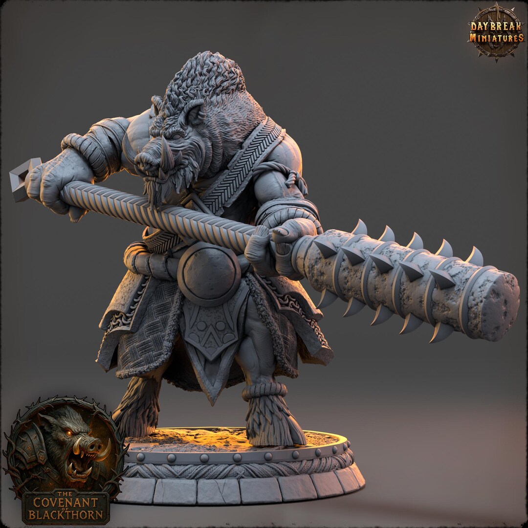 Bruth Thistlemane | Daybreak Miniatures | Covenant of Blackthorn ...