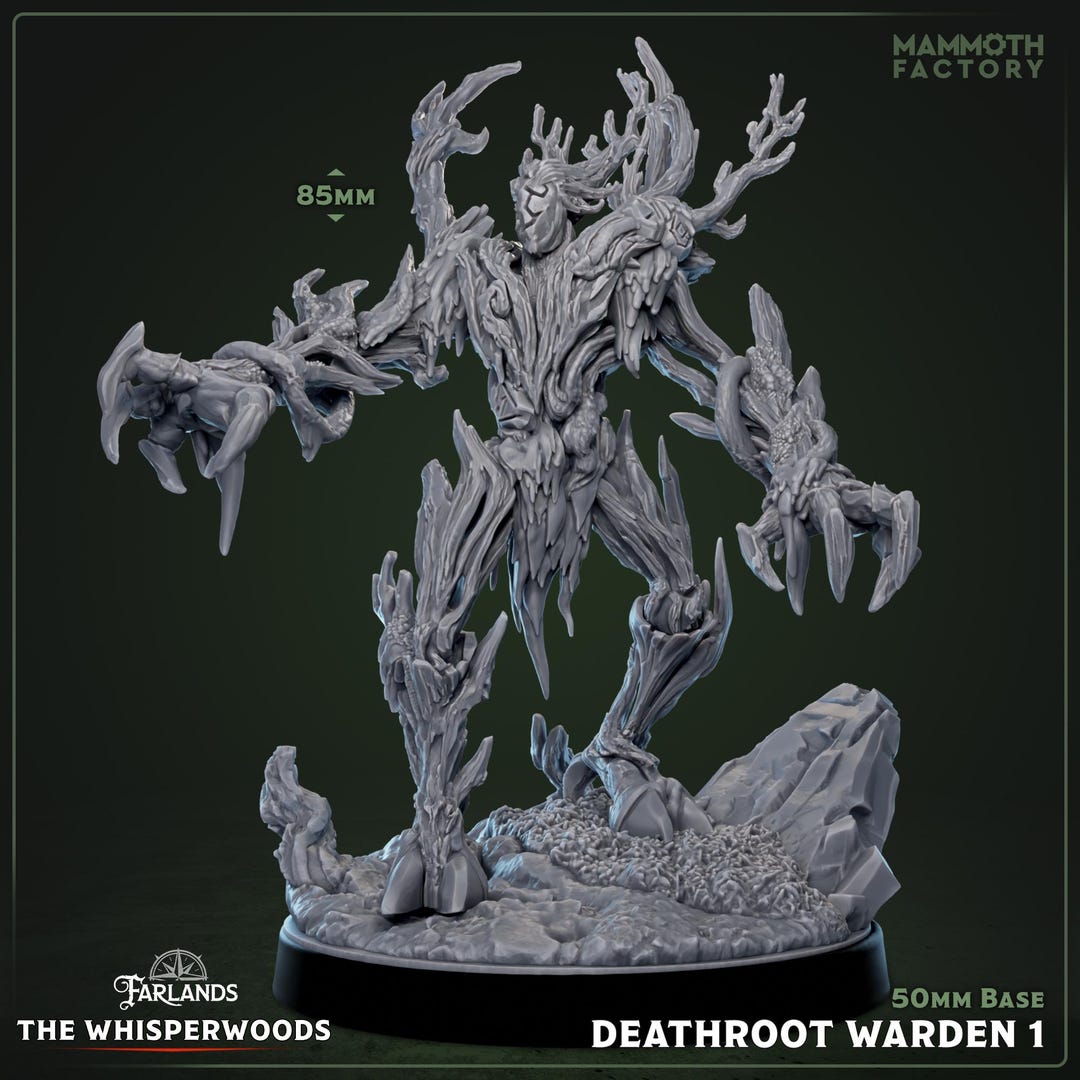Deathroot Warden | Mammoth Factory | the Whisperwood | RESIN | Fantasy ...