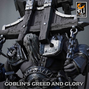 Goblin Ogre Catapult Rescale Miniature Green Goblins Glory Resin ...