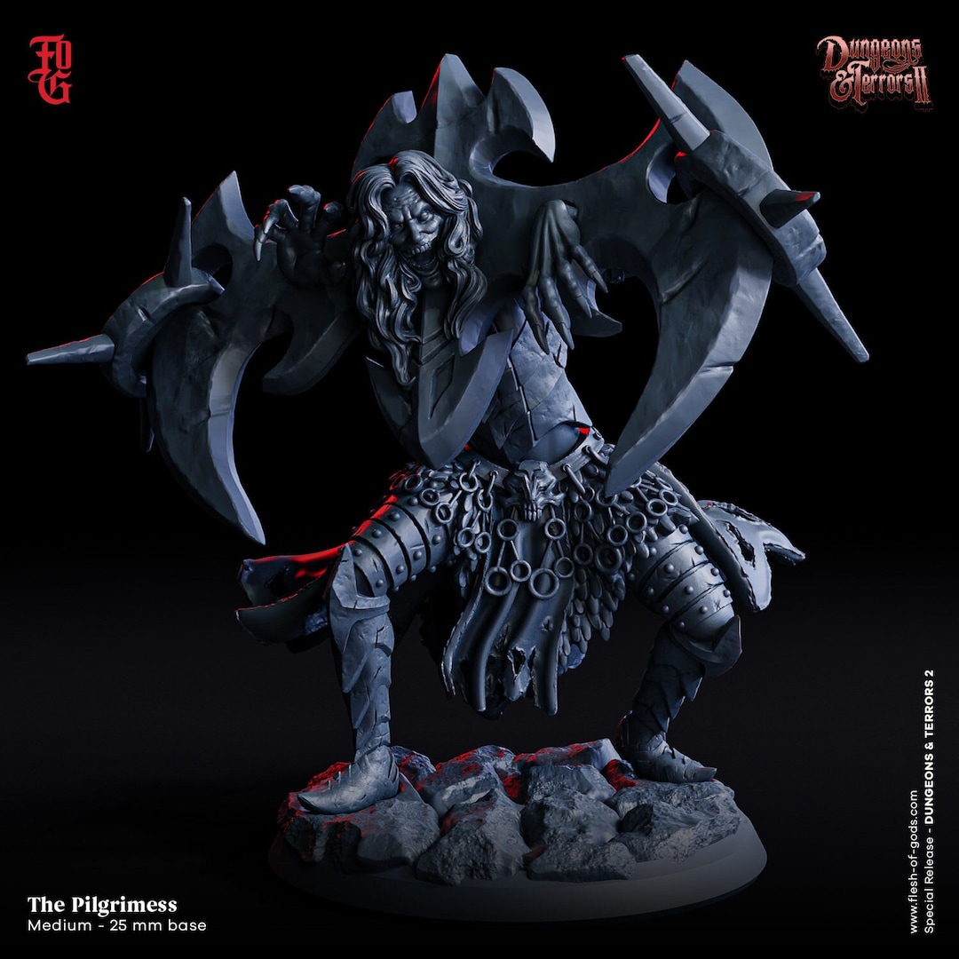 Ghost - the Pilgrimess | Flesh of Gods | Dungeons & Terrors | RESIN ...