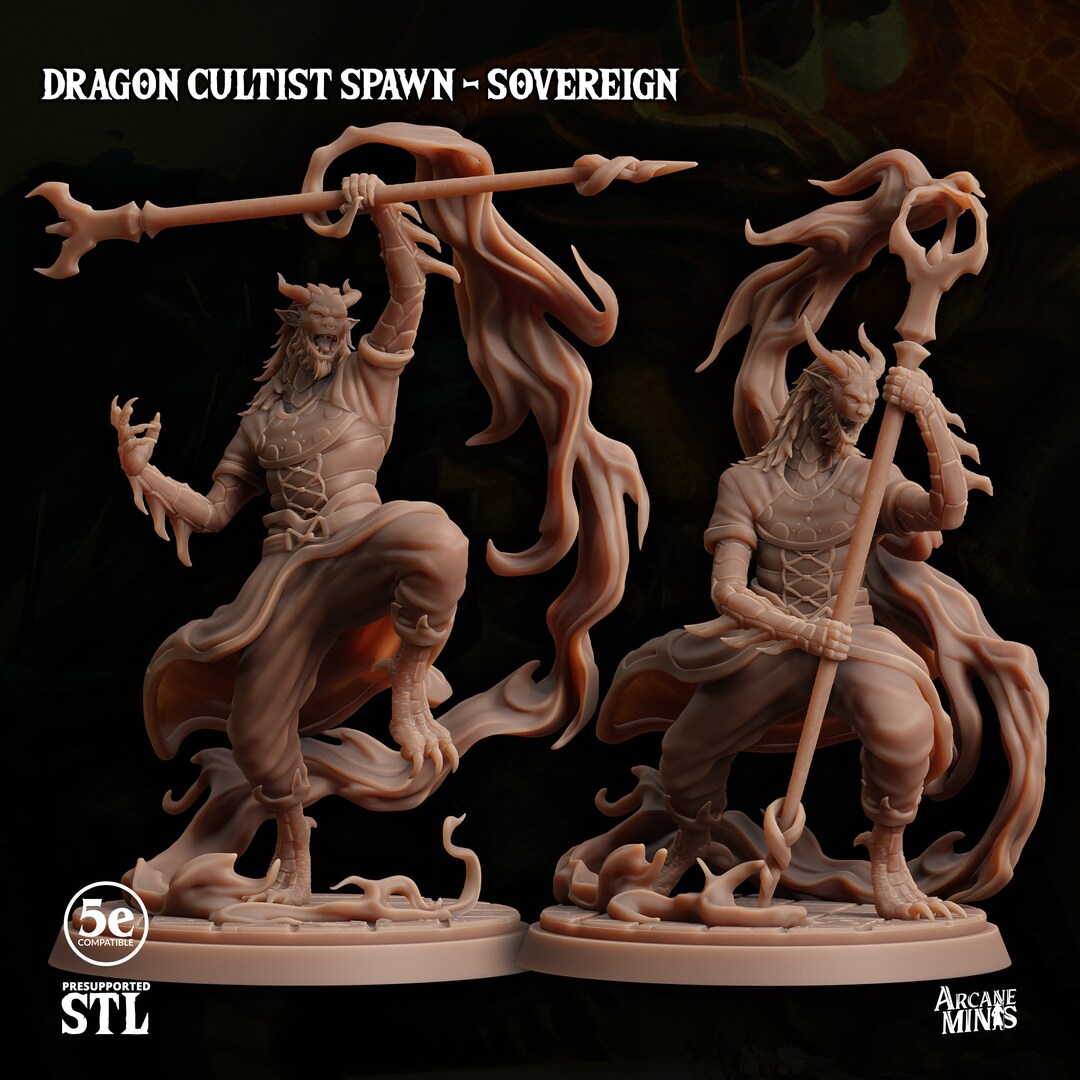 Dragon Spawn Cultist Sovereign | Sordane Publishing | Scales of Greed ...
