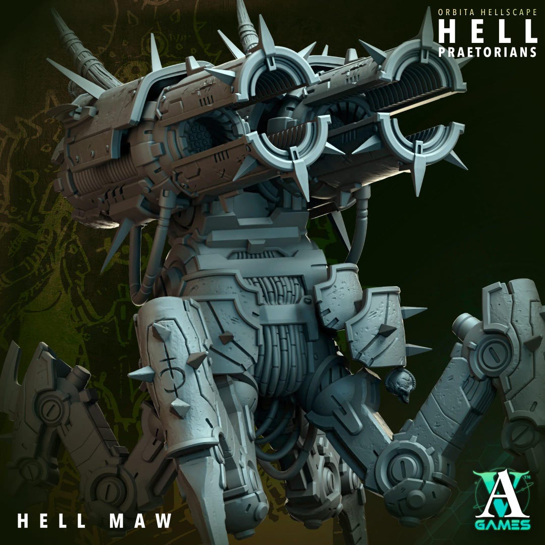 Hell Maw | Archvillain Games | Orbita Hellscape - Hell Praetorians ...