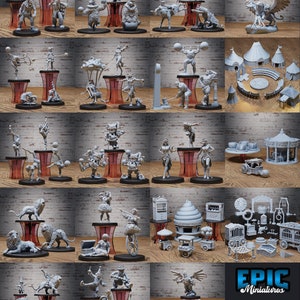 Drunk Centaur Epic Miniatures Nightsky Carnival RESIN Fantasy Dnd ...