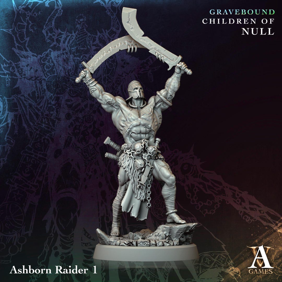 Ashborn Raider | Archvillain Game | Gravebound - Children of NULL ...
