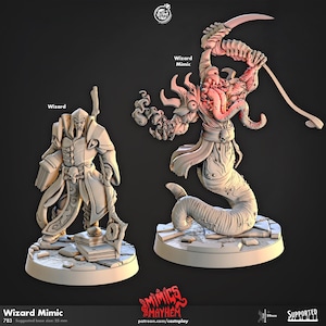 Wizard Mimic | Cast N Play | Mimics | Npcs | RESIN | Fantasy | Horror ...