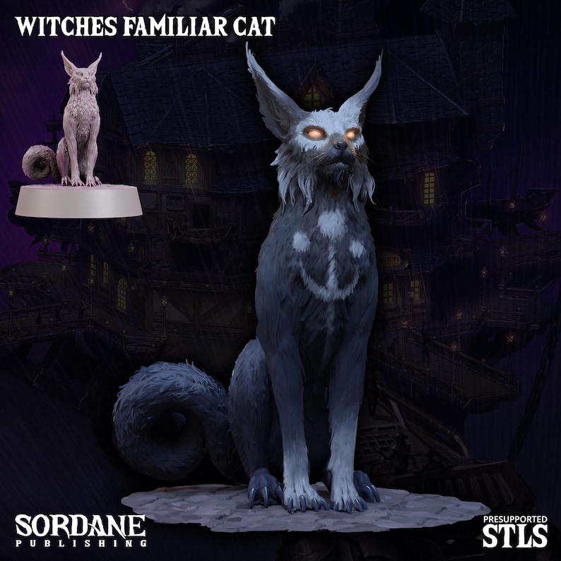 Witches Familiar - Cats | Sordane Publishing | Witch Coven | Resin ...