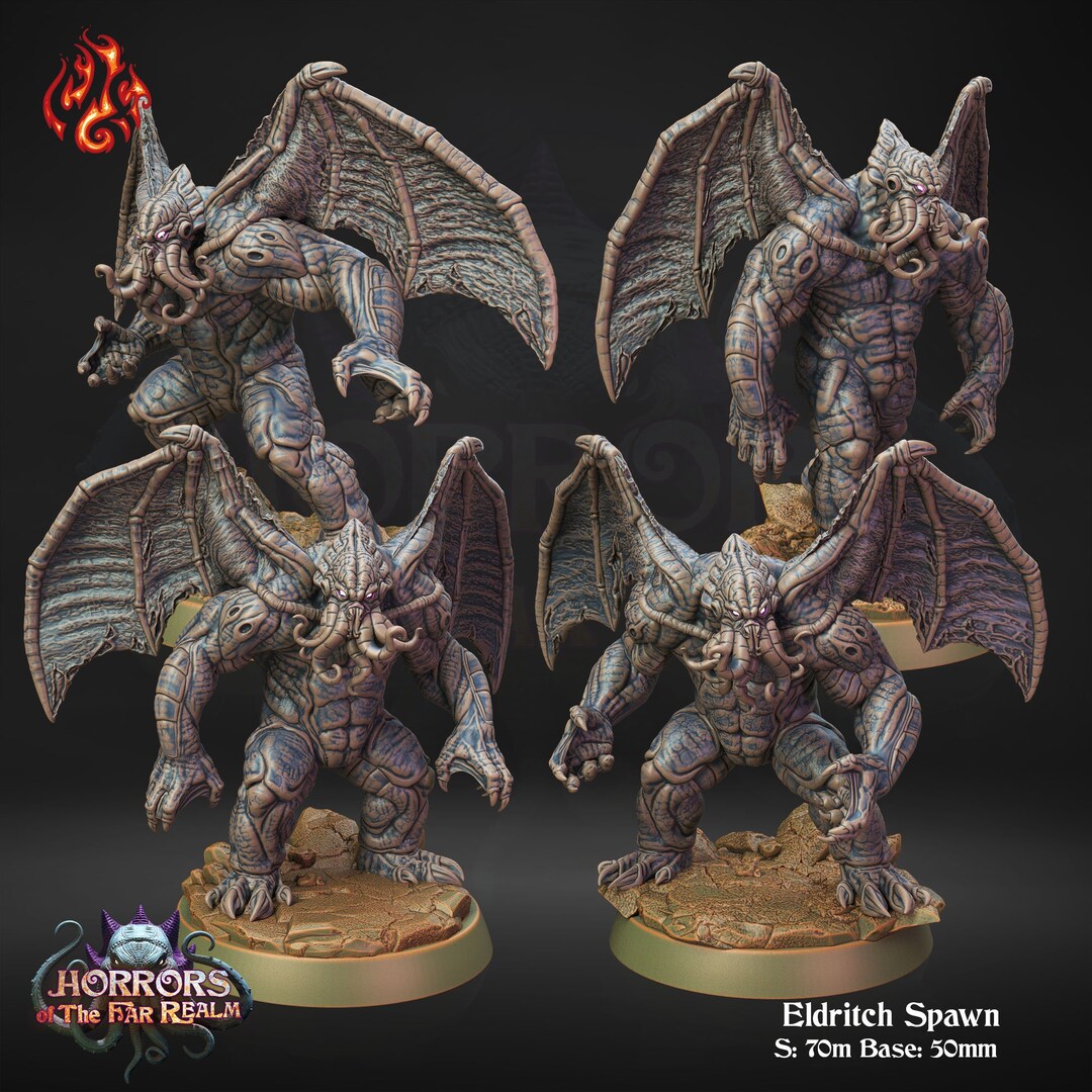 Eldritch Spawn Crippled God Foundry Horrors of the Far Realm RESIN ...