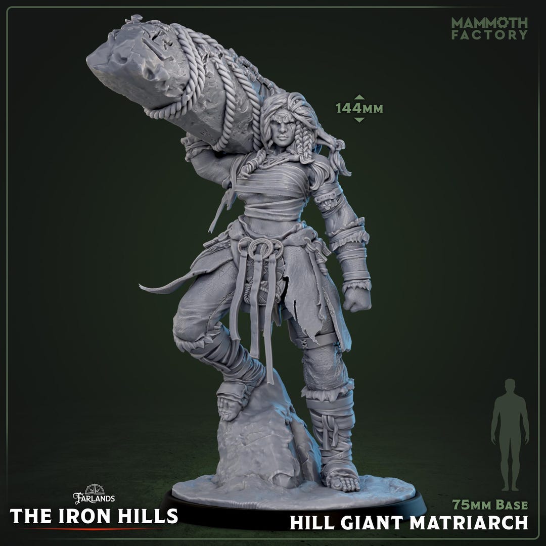 Hill Giant Matriarch | Mammoth Factory | the Iron Hills | Fantasy | Dnd ...