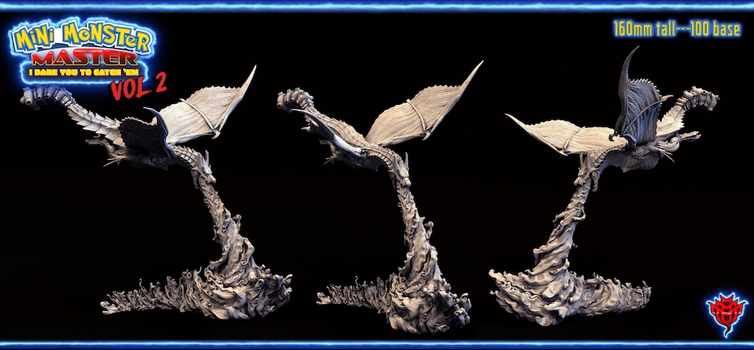 Colossal Inferno Drake Mini Monster Mayhem Mini Monster Master Vol 2 ...