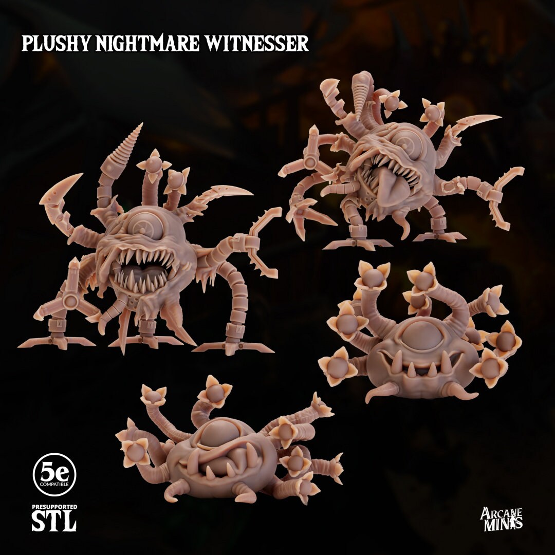 Plushy Witnesser | Sordane Publishing | the Toymaker's Terror | Resin ...