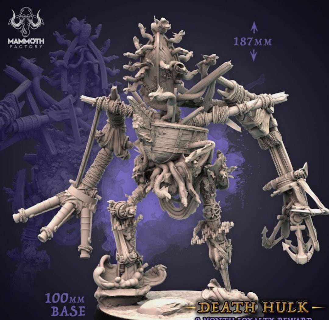 Death Hulk | Mammoth Factory | RESIN | Fantasy | Dnd | RPG | Tabletop ...