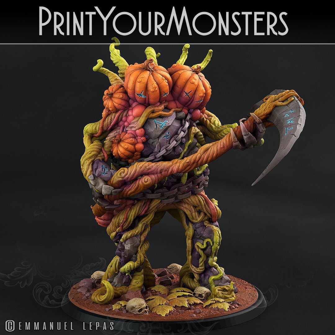Dangerous Conjoined Twins Pumpkin | Print Your Monster | Pumpkins ...