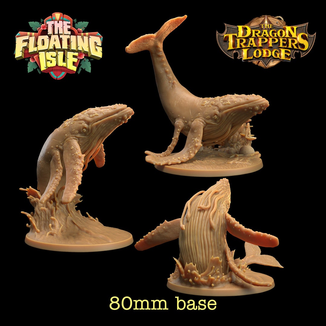 Whale Spirits | Dragon Trappers Lodge | the Floating Isle | RESIN ...